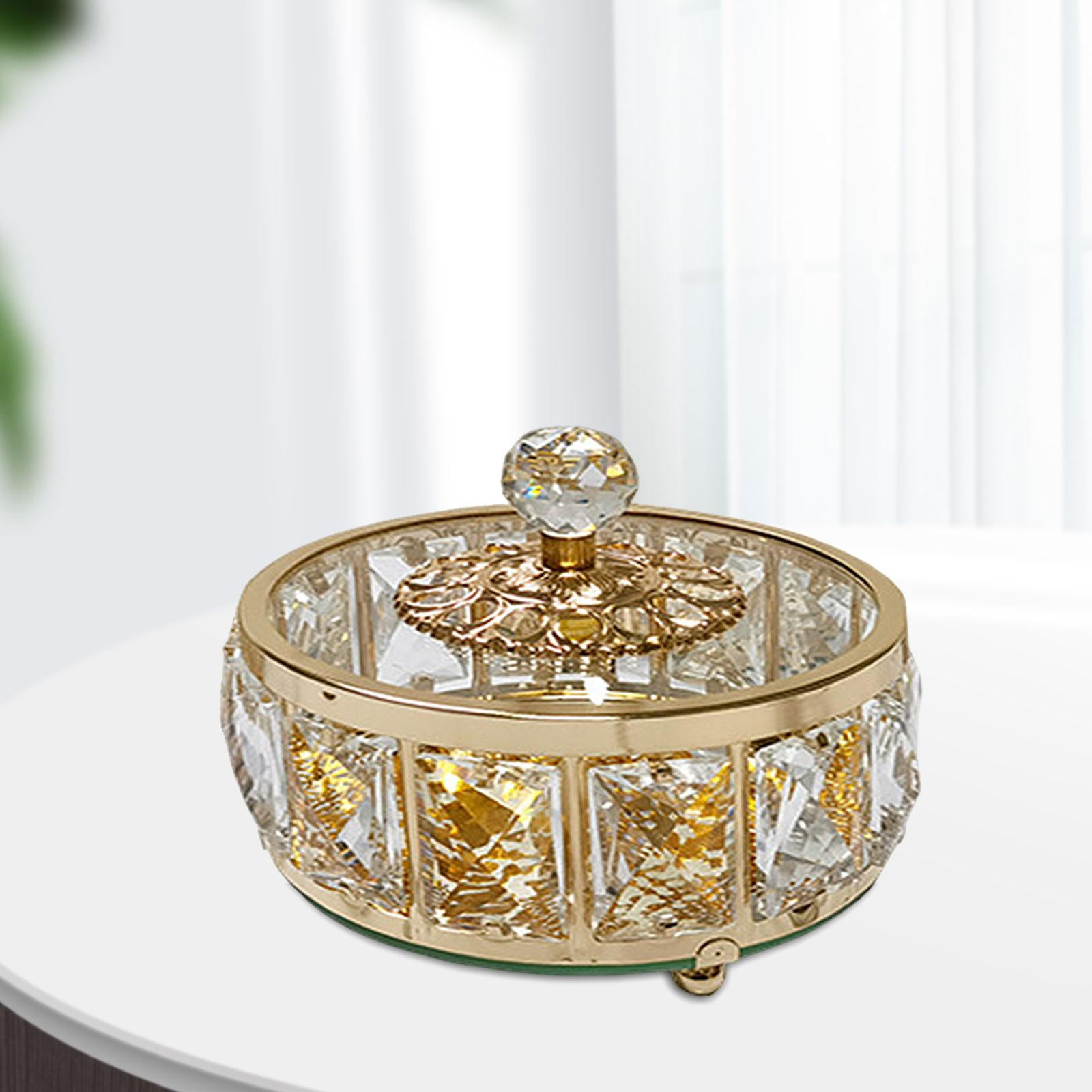 Jewelry Box Candy Storage Box Tray with Lid Food Serving Tray Delicate ...