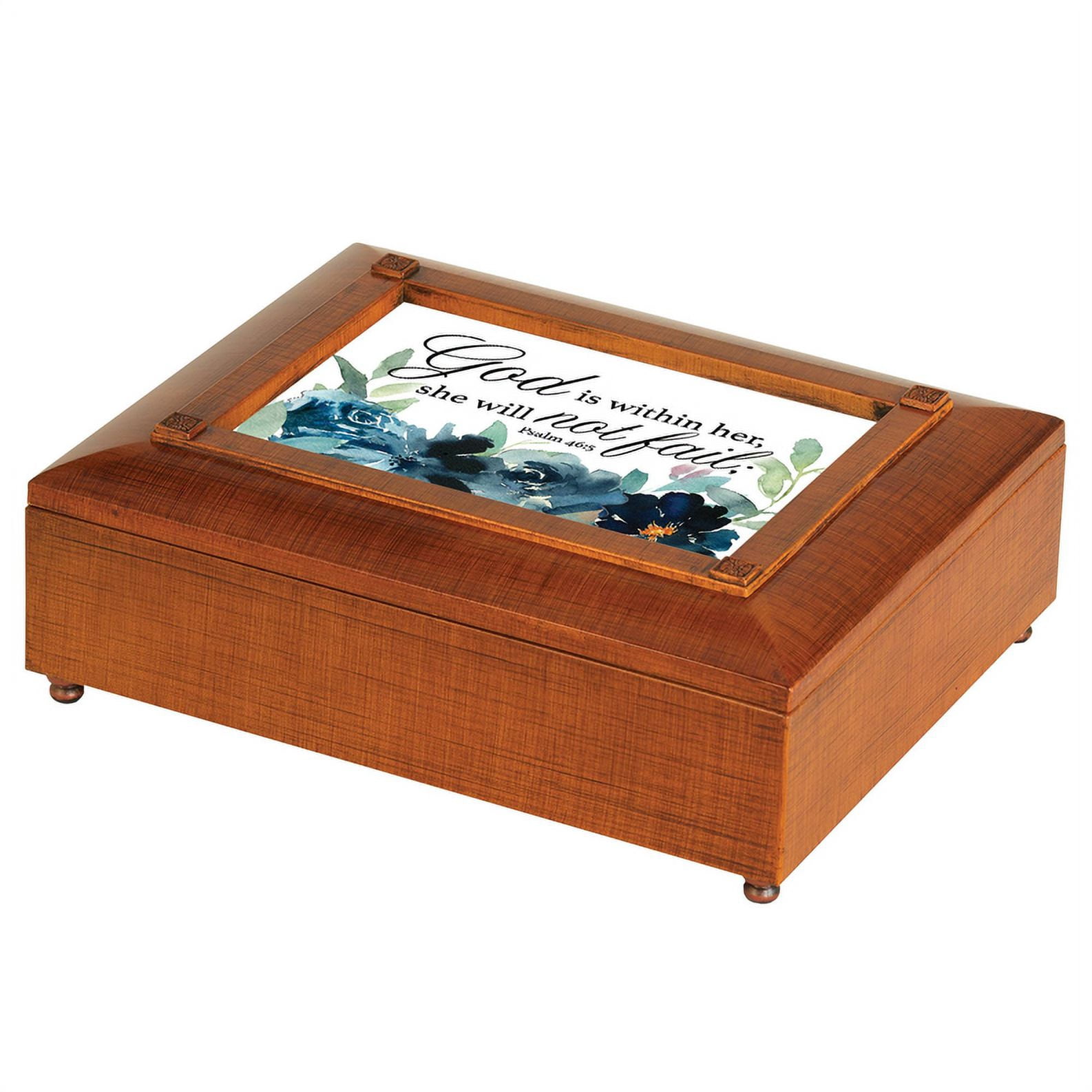 Jewelry Box God Is Within Her, Ps 46:5 - Walmart.com
