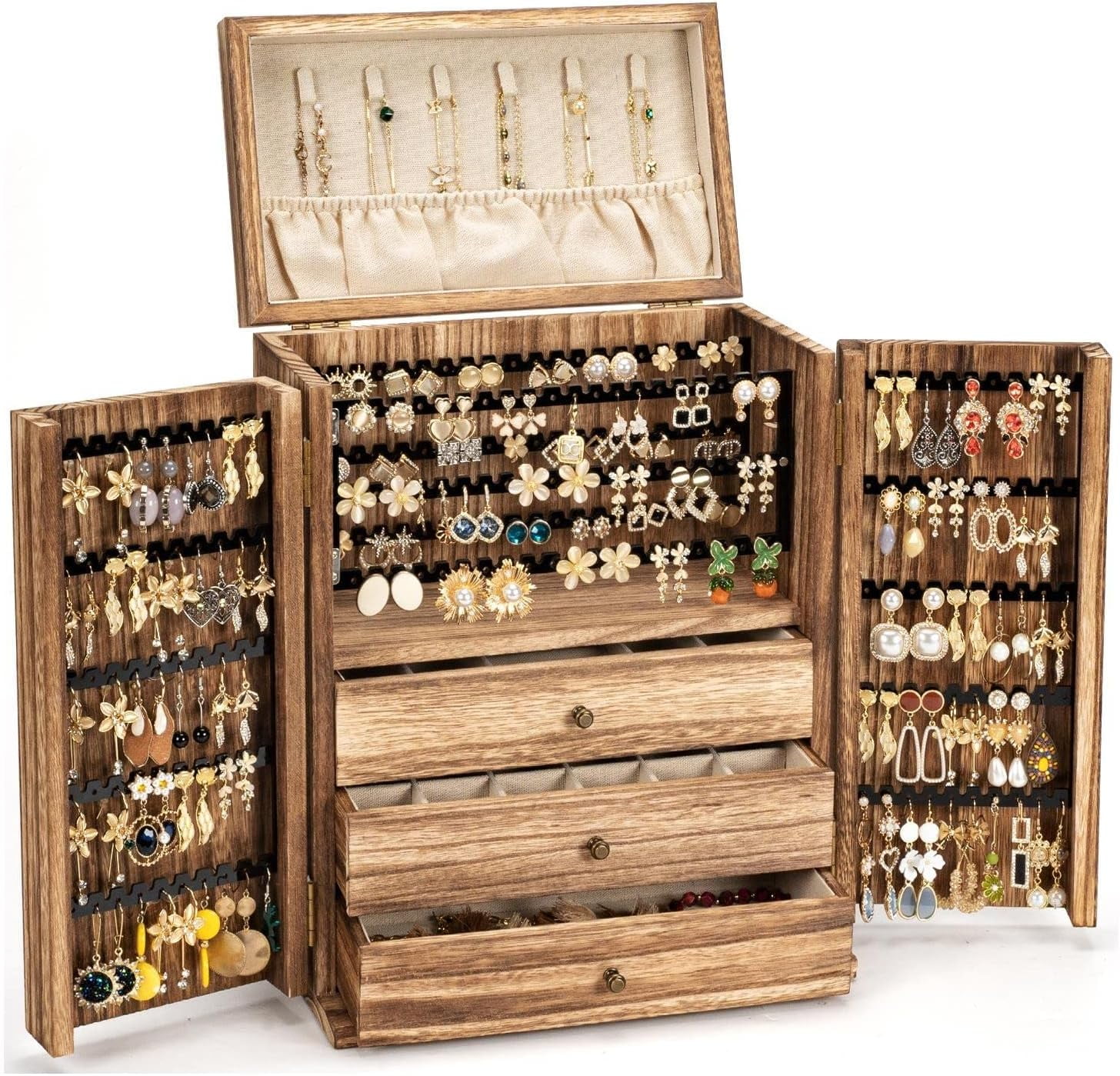 Jewelry Box Organizer, Large Jewelry Boxes for Women, Great Storage ...
