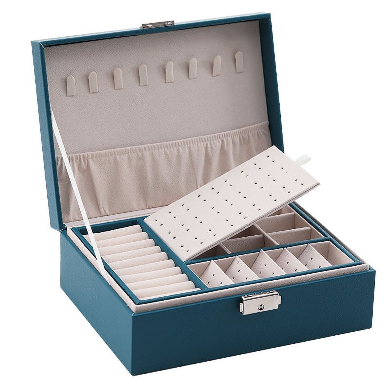 Jewelry Box for Women Girls (Green) - Walmart.com