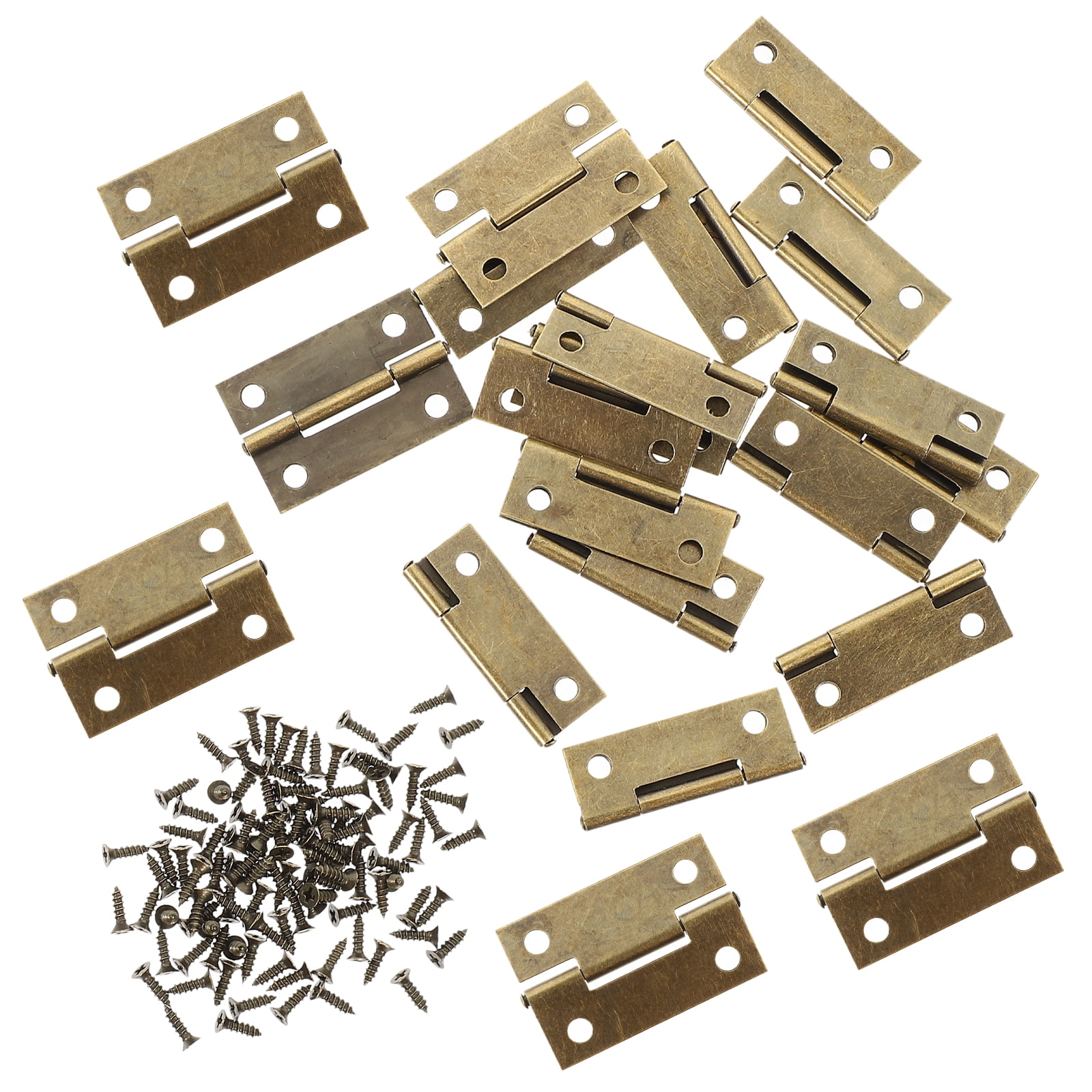 Jewelry Boxes Cabinet Hinges Decorative Right Angle Mini Iron - Walmart.com