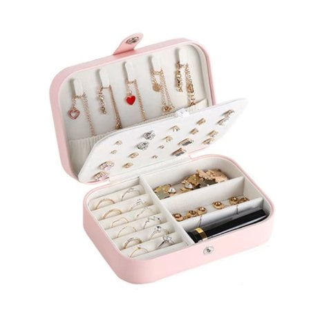 Jewelry Case Large Capacity Jewelry Box Rectangular Storage Box ...