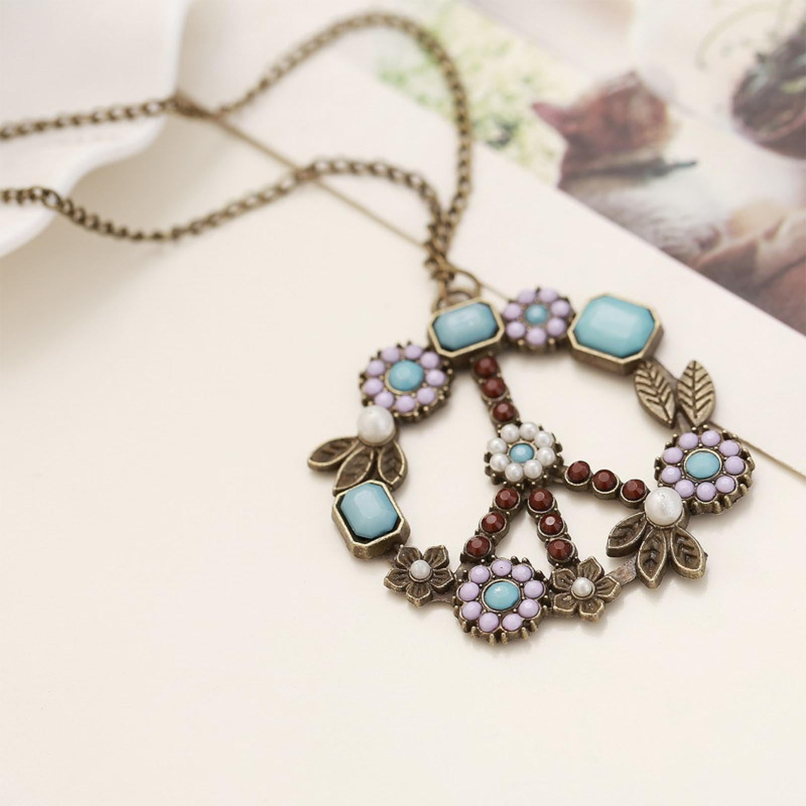 Jewelry Charms Boho Chain Necklaces Gothic Pendant Necklace for Body ...