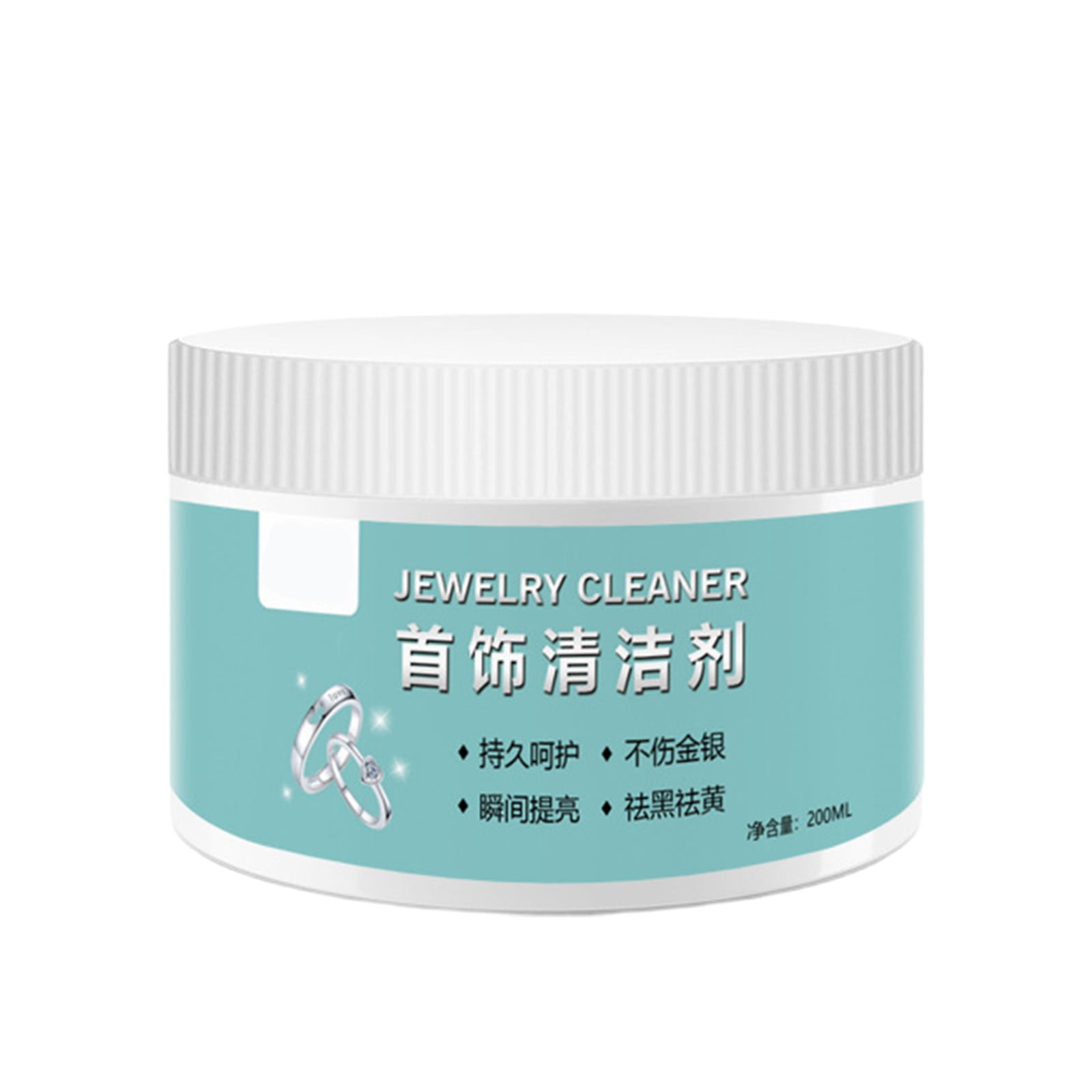 Jewelry Cleaner 200Ml Solution For Silver Gold Precious Metal Tarnish ...