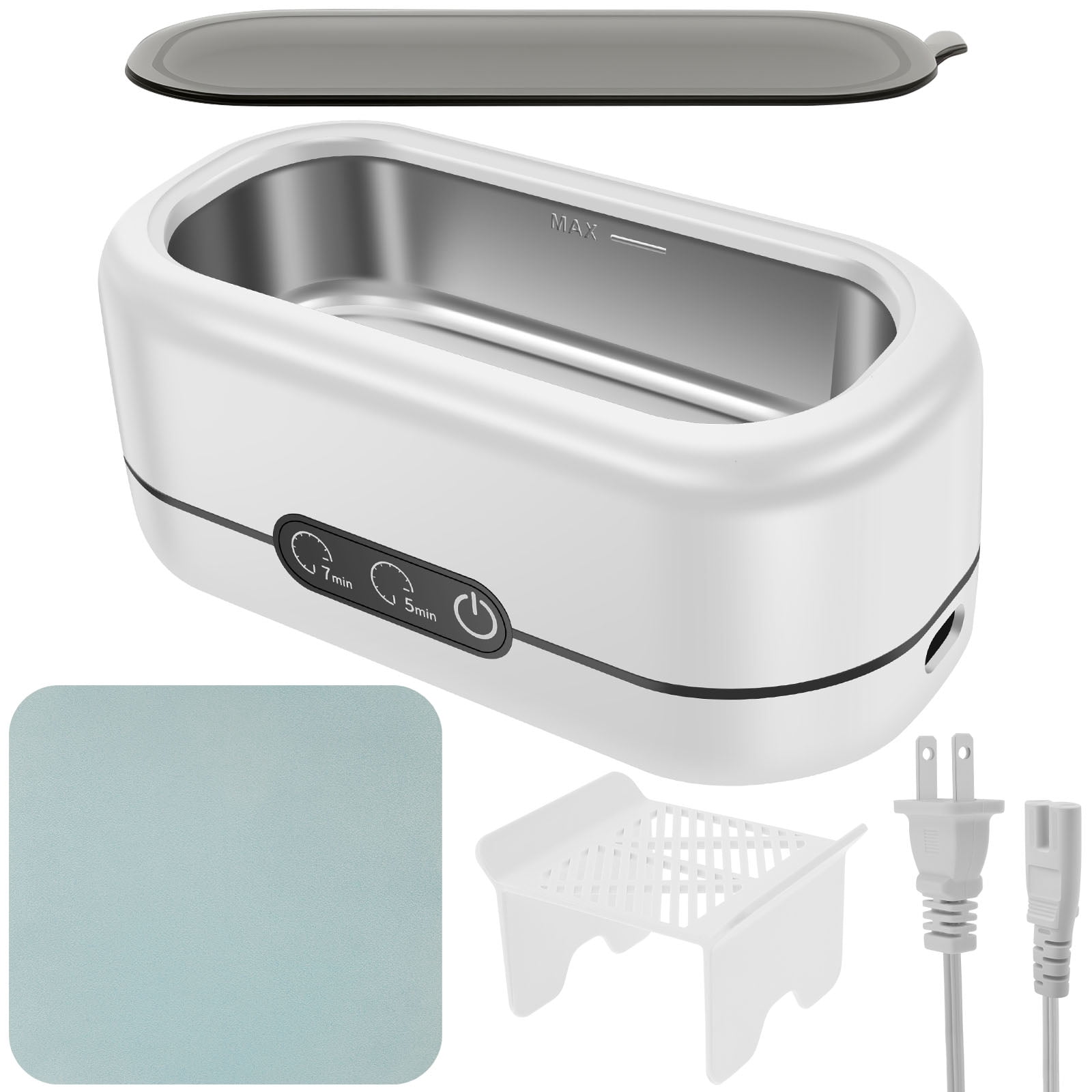 Jewelry Cleaner 48000Hz Ultrasonic Cleaning Machine Efficient Jewelry ...