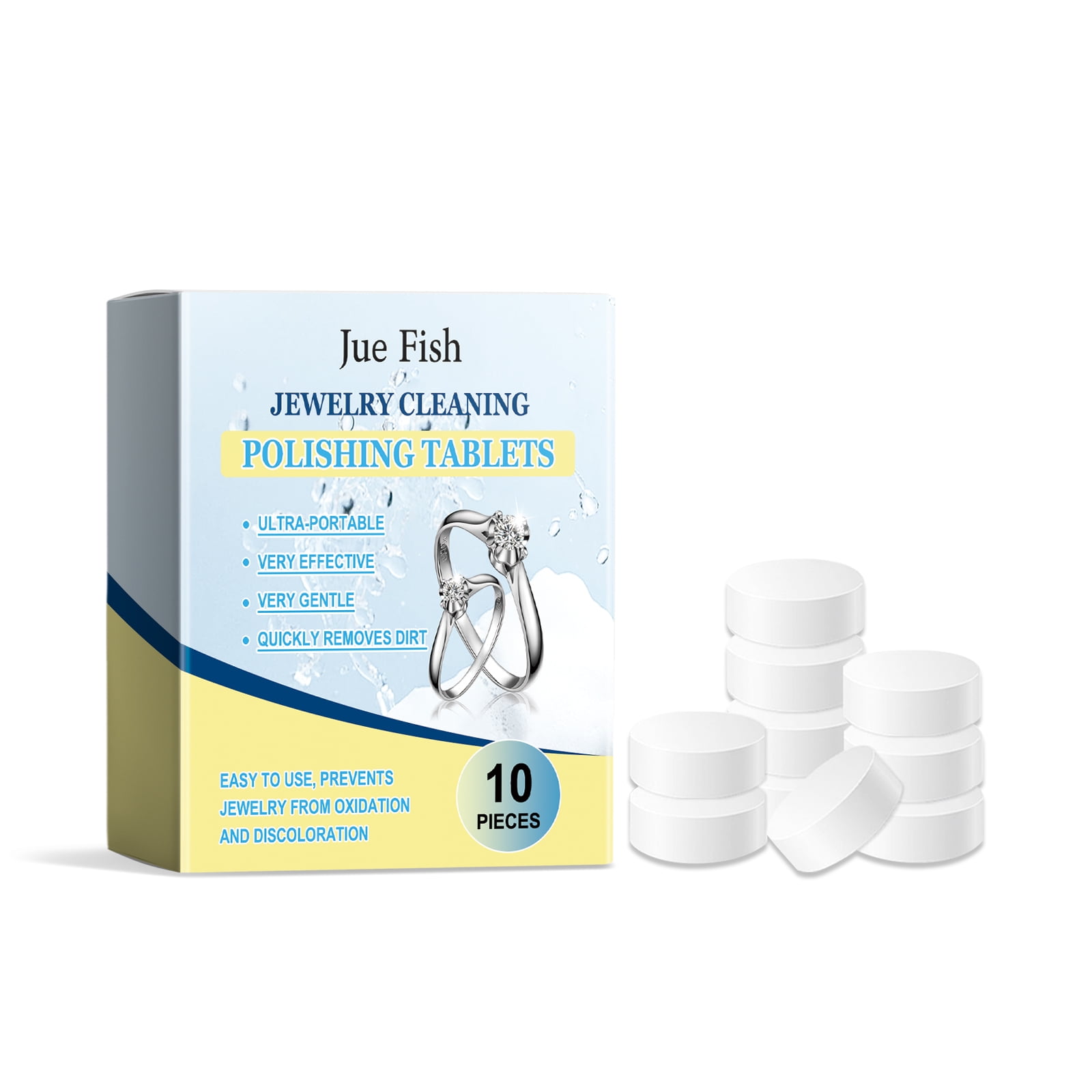 Jewelry Cleaner Tablets – Effervescent Cleaning for Rings & Necklaces ...