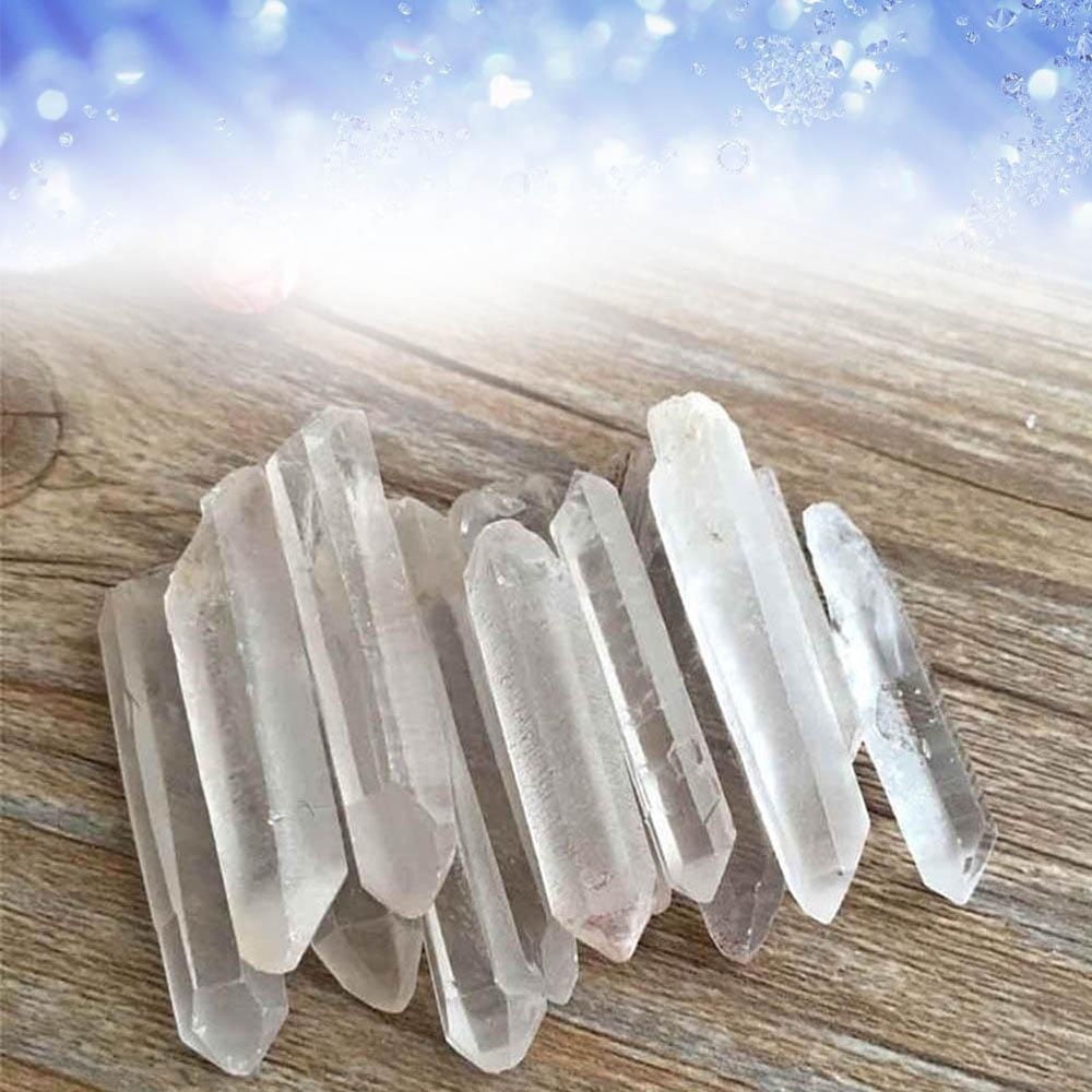 Jewelry Clear Quartz Column Natural Stone Gemstone Point Healing ...