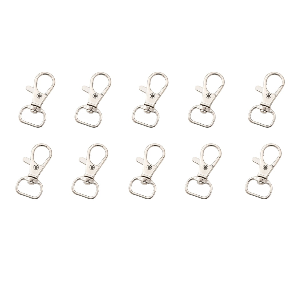 Jewelry Craft Necklace Bracelet DIY Swivel Clasps 10pcs Lobster Claw ...