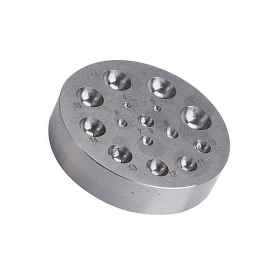 Jewelry Dapping Block Jewelry Making Metal Forming Die Jewelry Punching ...