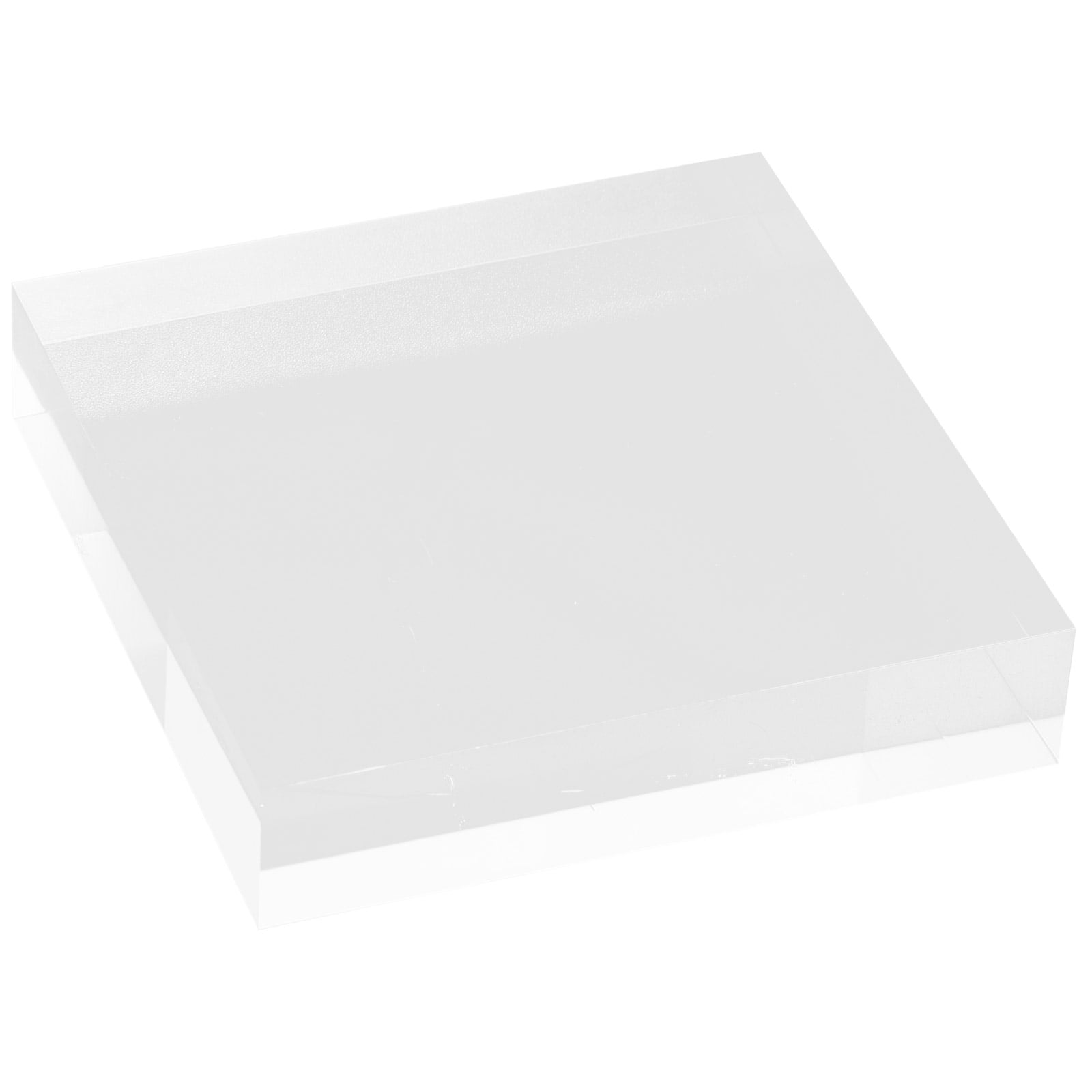 Jewelry Display Stand Acrylic Square Base Collectible Figurine Display ...