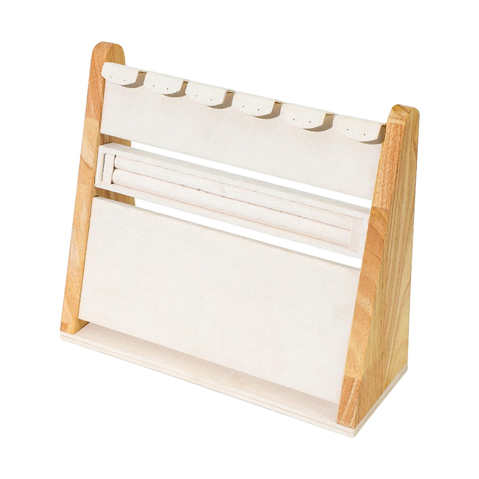 Segolike Jewelry Display Stand Wooden Jewelry Display Rack for Watch ...
