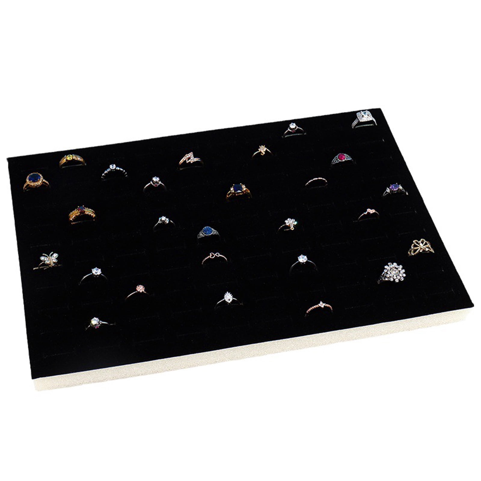 Jewelry Foam Tray Inserts Liners 100 Holes Velvets Hole Tray Holder ...