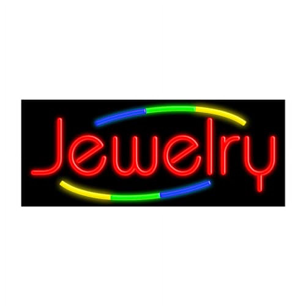 Jewelry-Glass Neon Sign Made in USA - Walmart.com