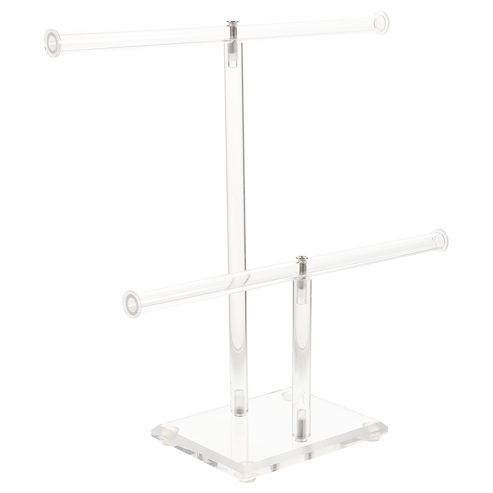 Jewelry Holder Acrylic Jewelry Stand Ring Display Holder Clear Necklace ...