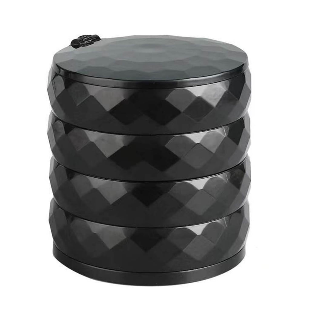 Jewelry Holder Multilayer Storage Box Rotating Jewelry Holder Small ...