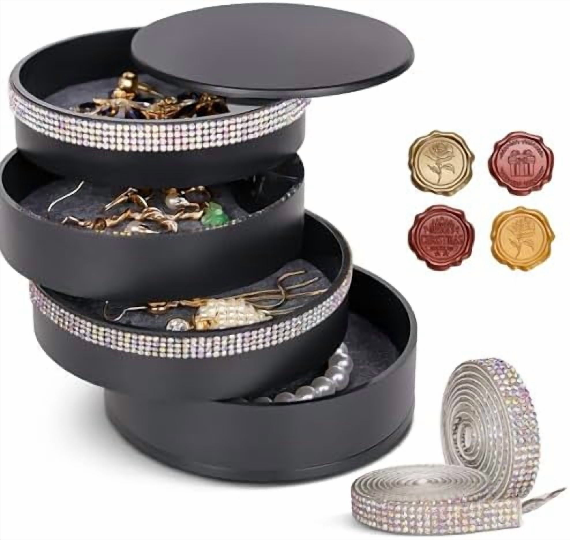 Jewelry Holder Organizer, Christmas Gifts Ideas for Women, Small ...