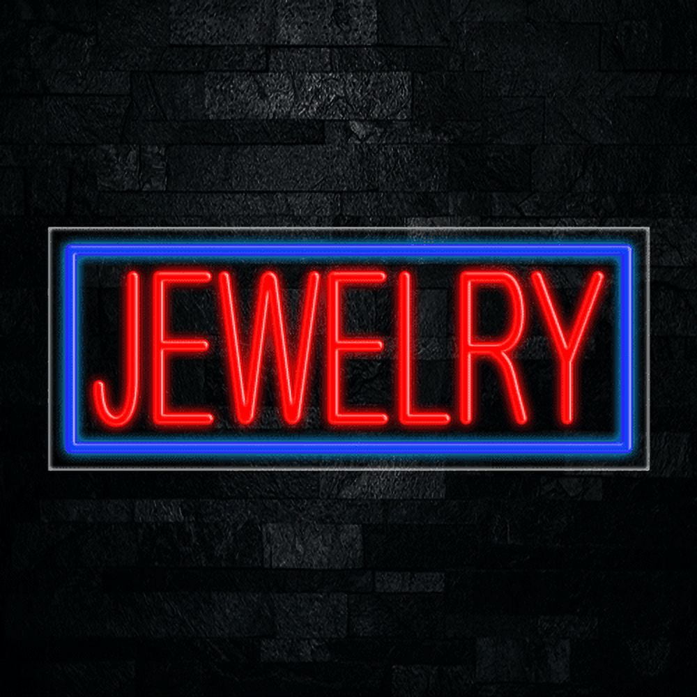 Jewelry-LED Neon Sign 30"L x 12"H #30476 - Walmart.com