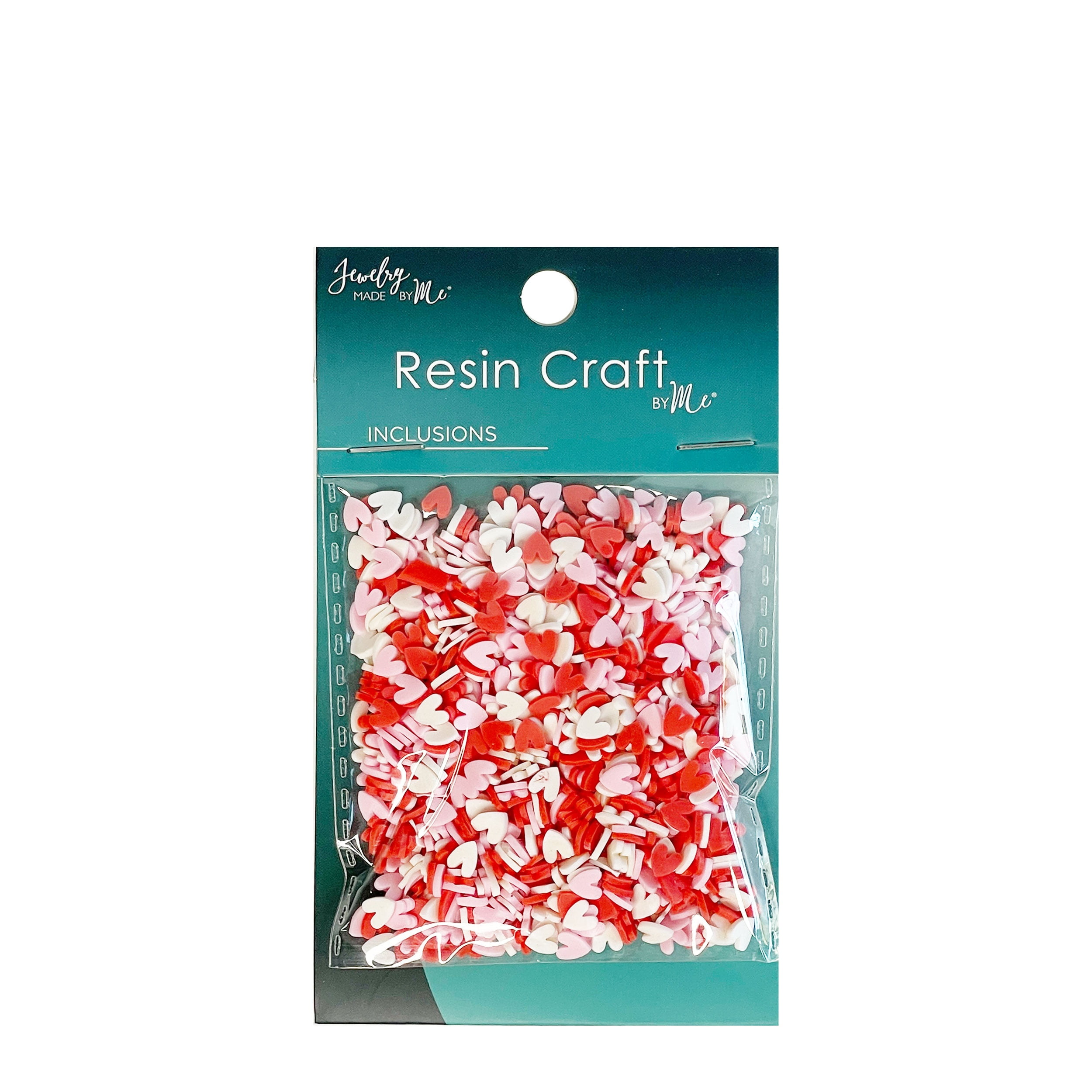 Jewelry Made By Me Resin Craft Inclusions-Red/White/Pink - Walmart.com