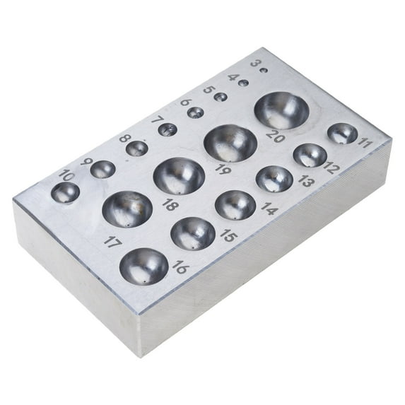 Jewelry Making Block Square Dapping Block Jewelry Polishing Tool Metal ...
