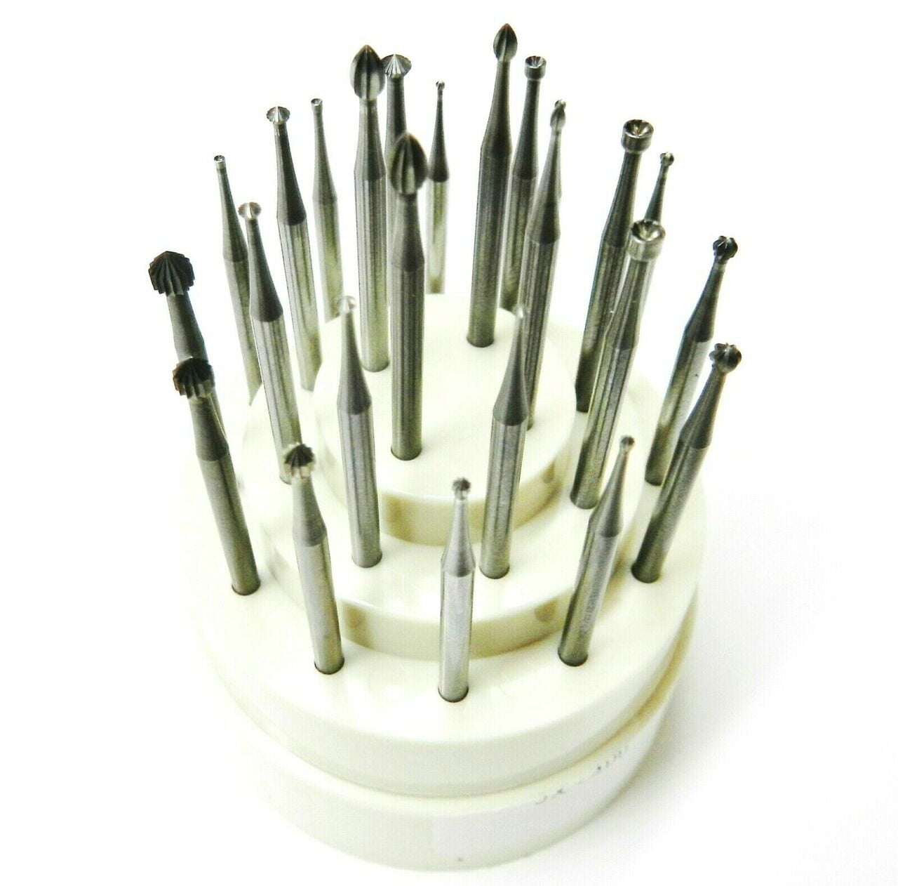 Jewelry Making Bur Set 24 Piece Assortment Jewelers Setting Burs 5 ...