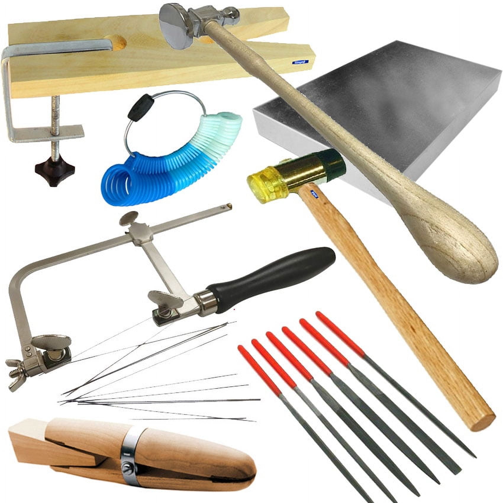 Jewelry Making Kit Basic Tool Jewelers Set - Hammers Saw Frame Files ...