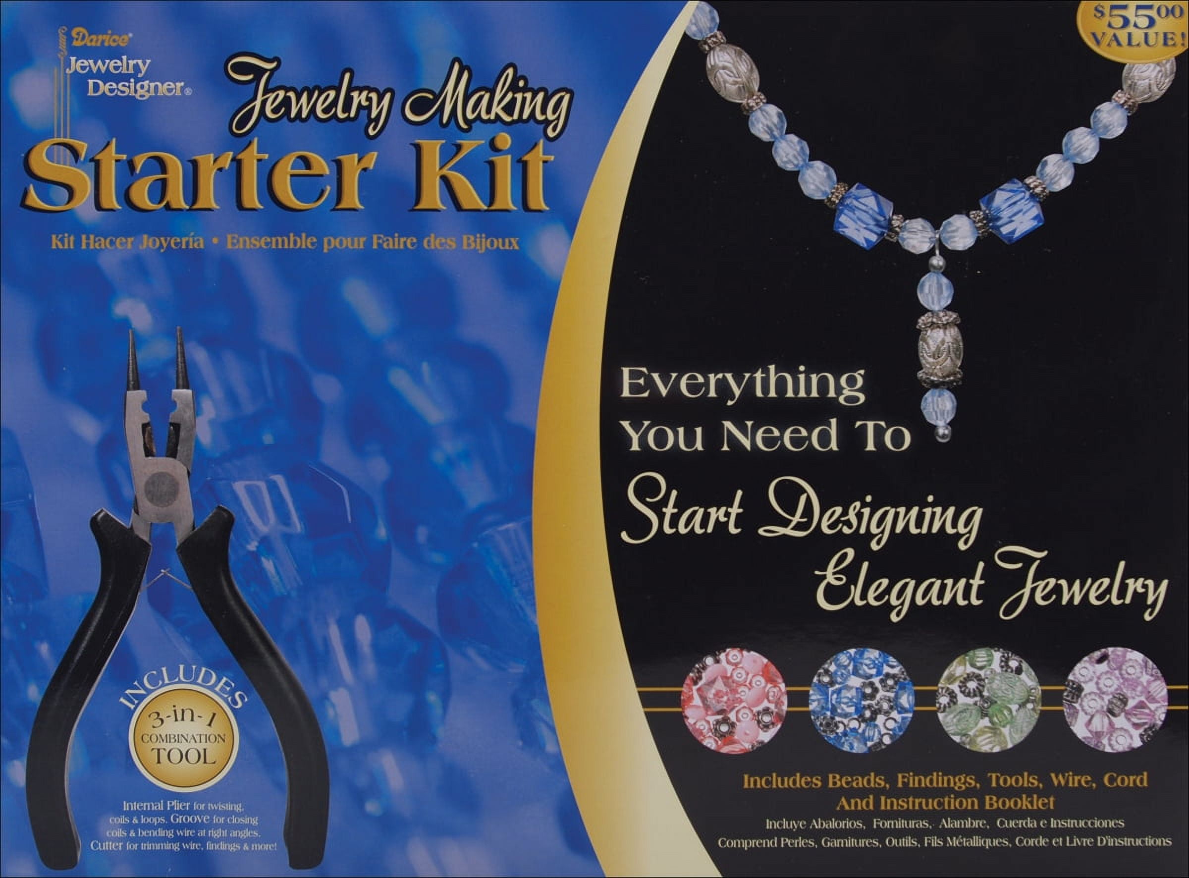 Jewelry Making Starter Kit-, Pk 1, Darice - Walmart.com