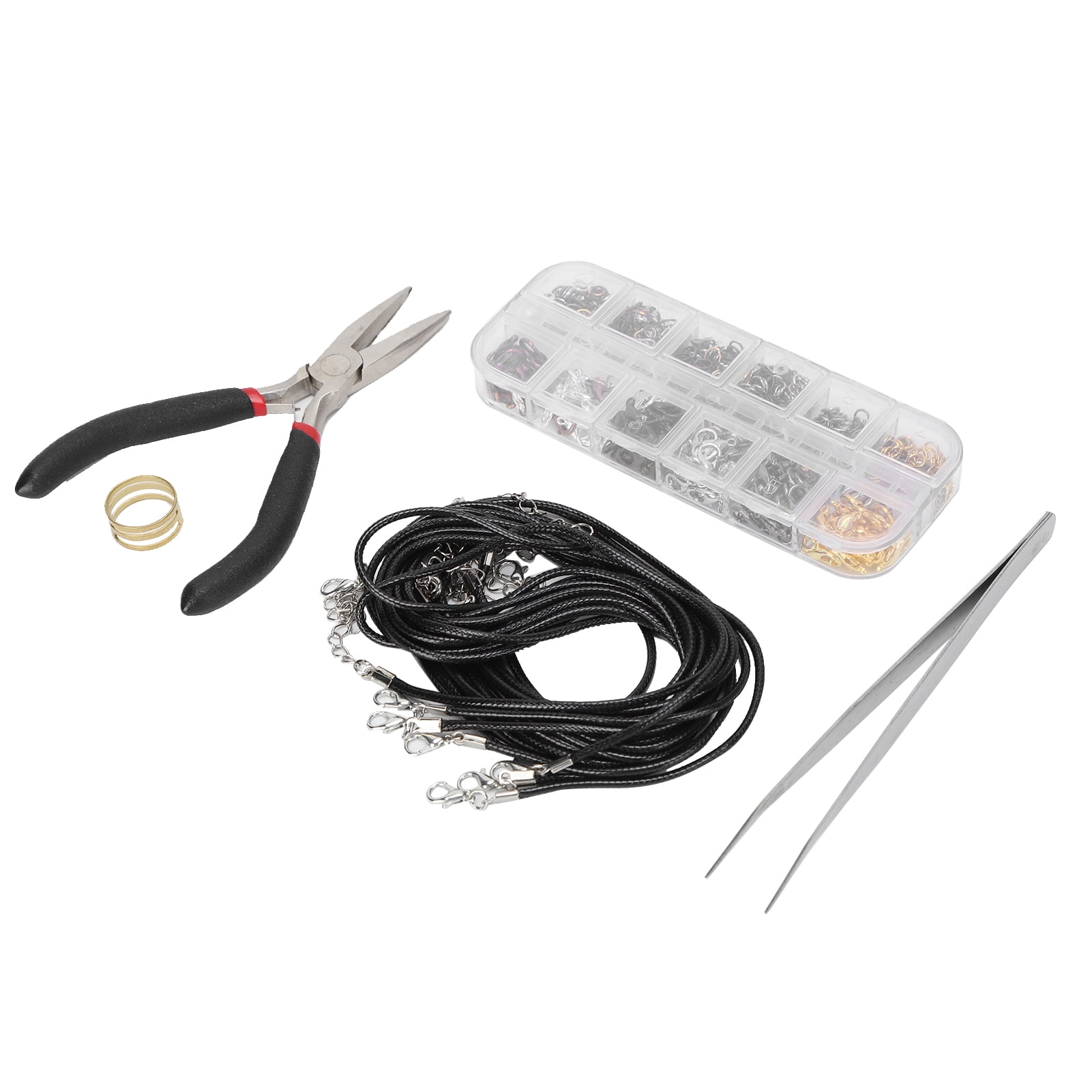 Jewelry Making Tool Kit Jewelry Crafts DIY Lobster Clasp Jump Rings ...