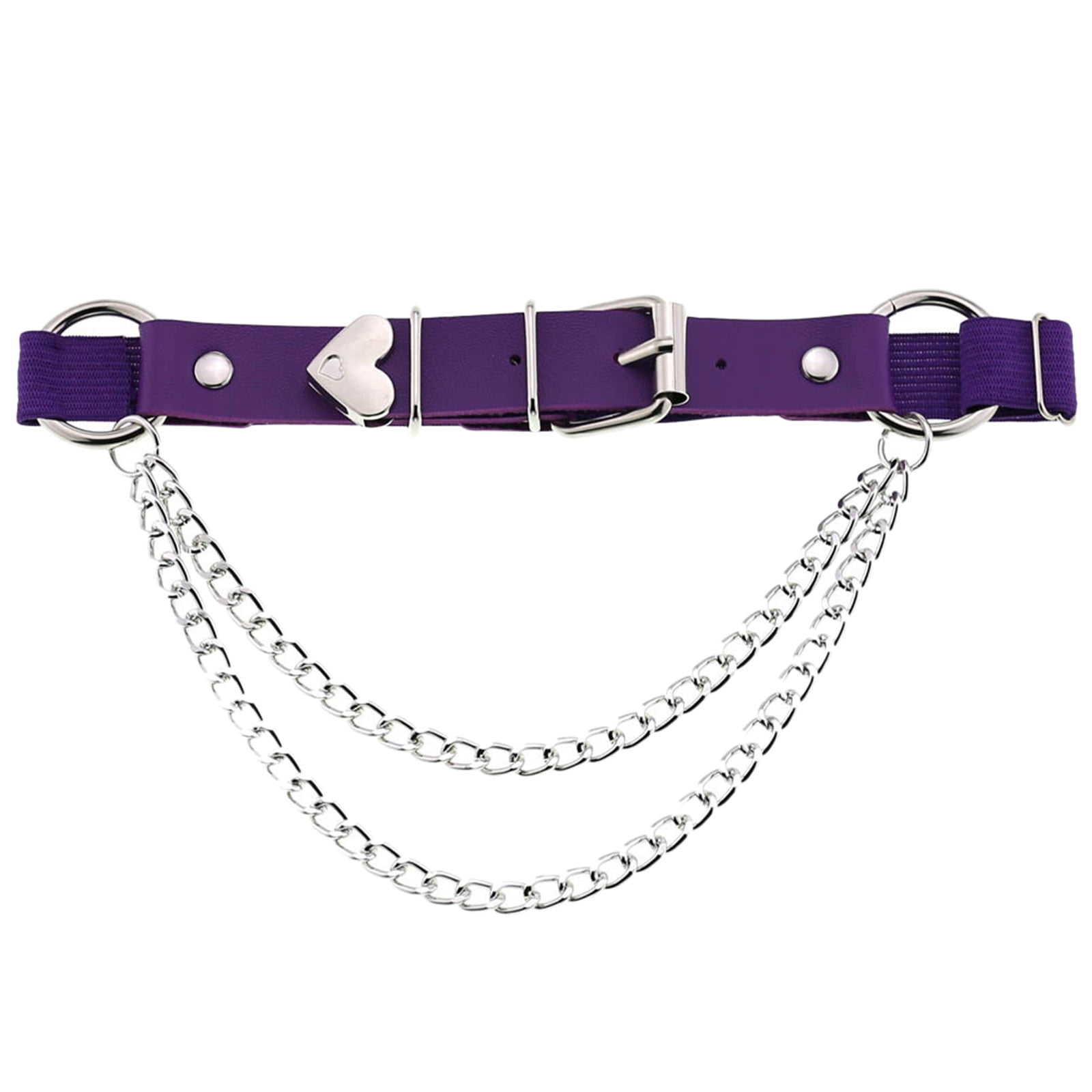 Jewelry On Clearance Sexy Peach Heart Garter Belt Nightclub Bar Leather ...