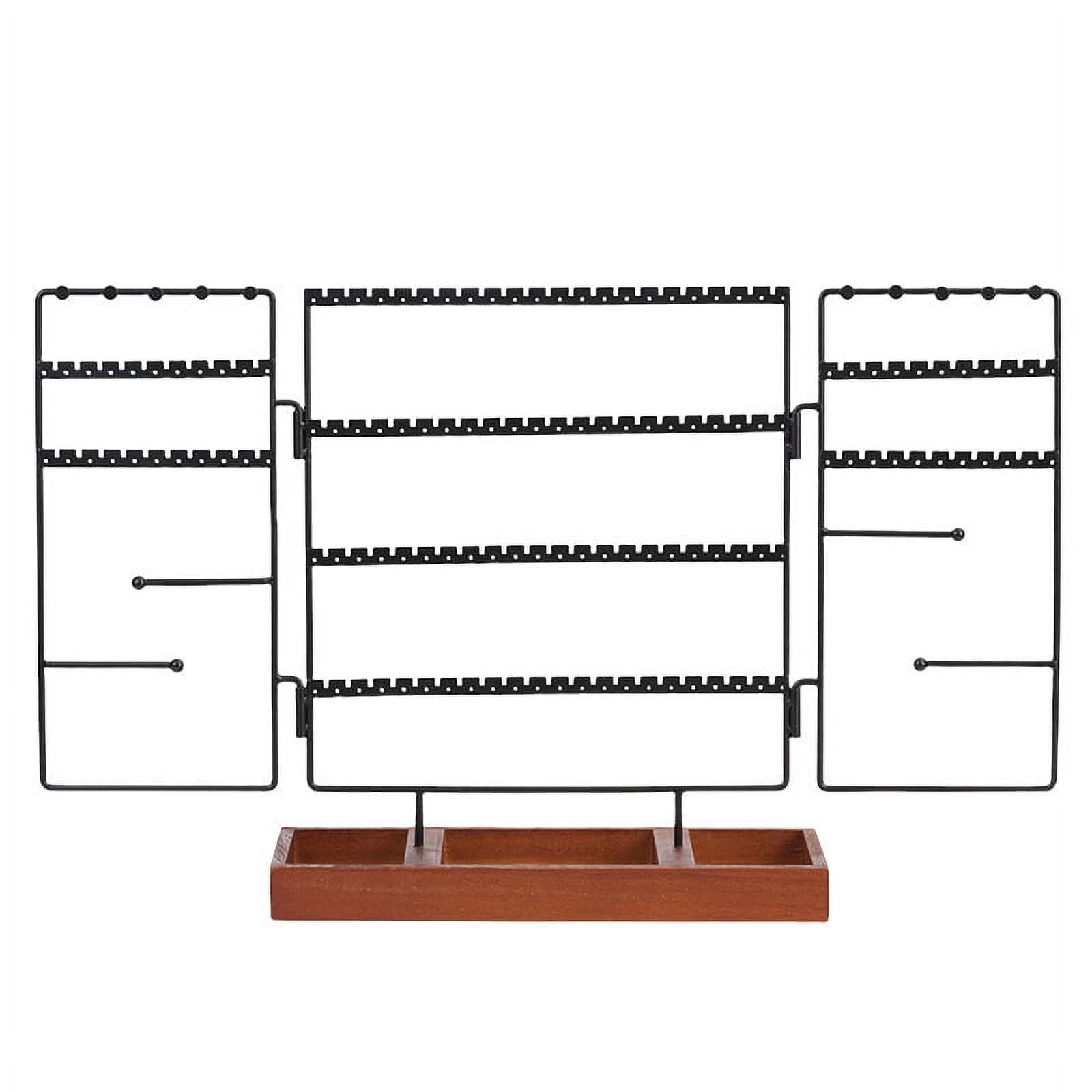 Jewelry Organizer Metal Jewelry Storage Rack Tabletop Jewelry Display ...
