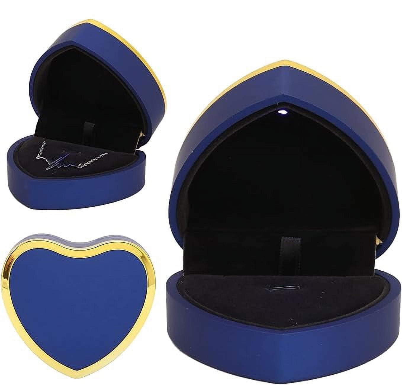 Jewelry Organizer, Necklace Box, Unique Elegant Luxurious Heart Shaped ...