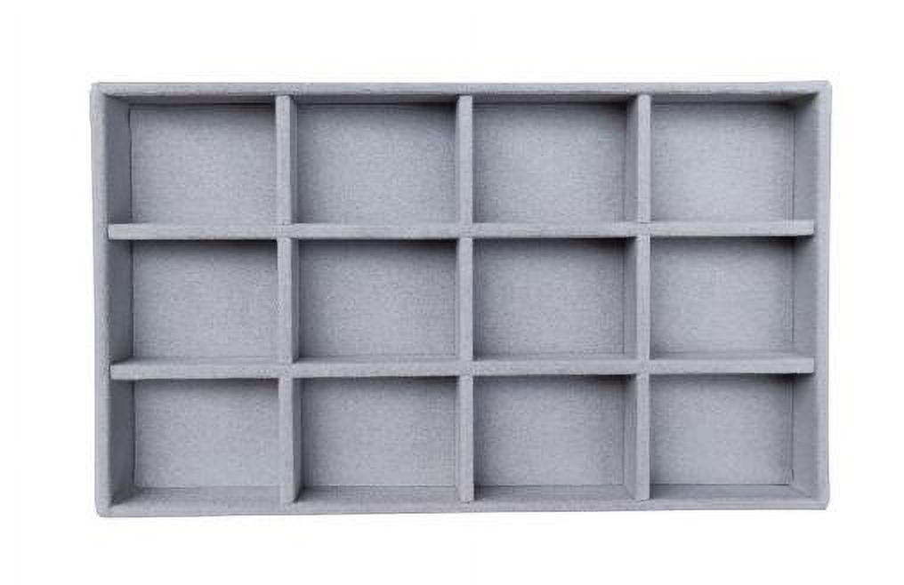 Jewelry Organizer Tray Drawer Inserts Stackable Jewelry Display Case ...
