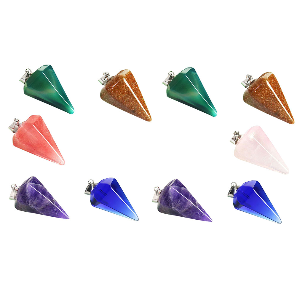 OHOIOLLA Jewellery Making Charms Crystal 10Pcs 1.2x0.8x0.6in - Walmart.com