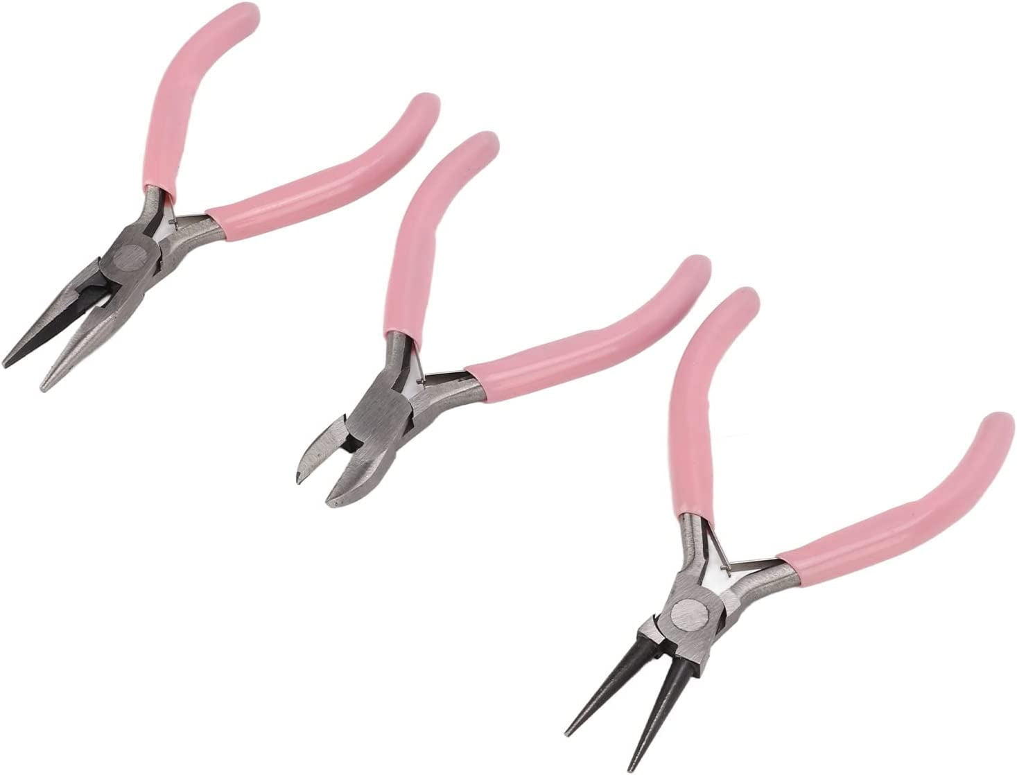 Jewelry Pliers, High Hardness Widely Used Round Nose Diagonal Plier ...