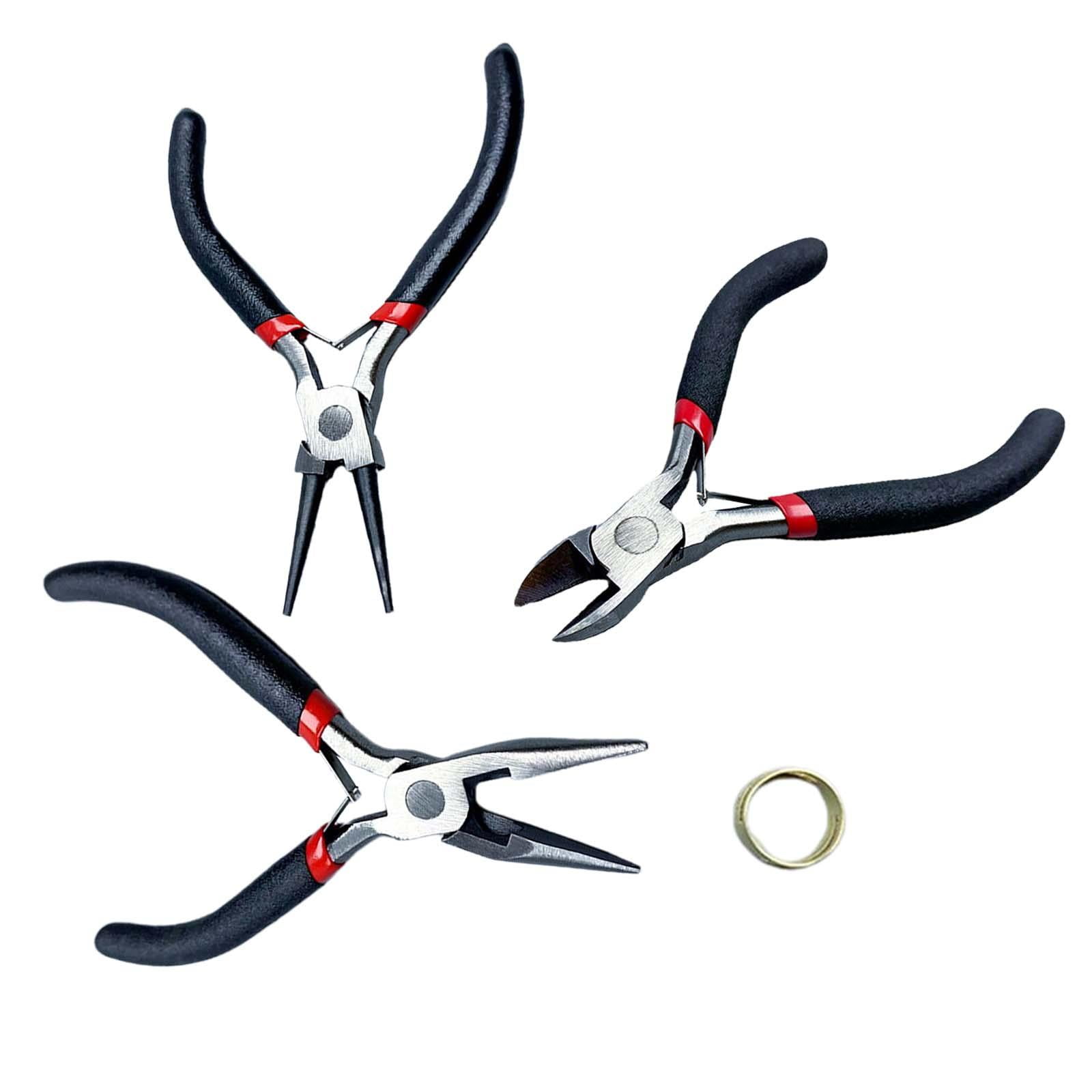 Jewelry Pliers Set Hand Tools Craft Pliers for Ear Craft Jewelry Making ...