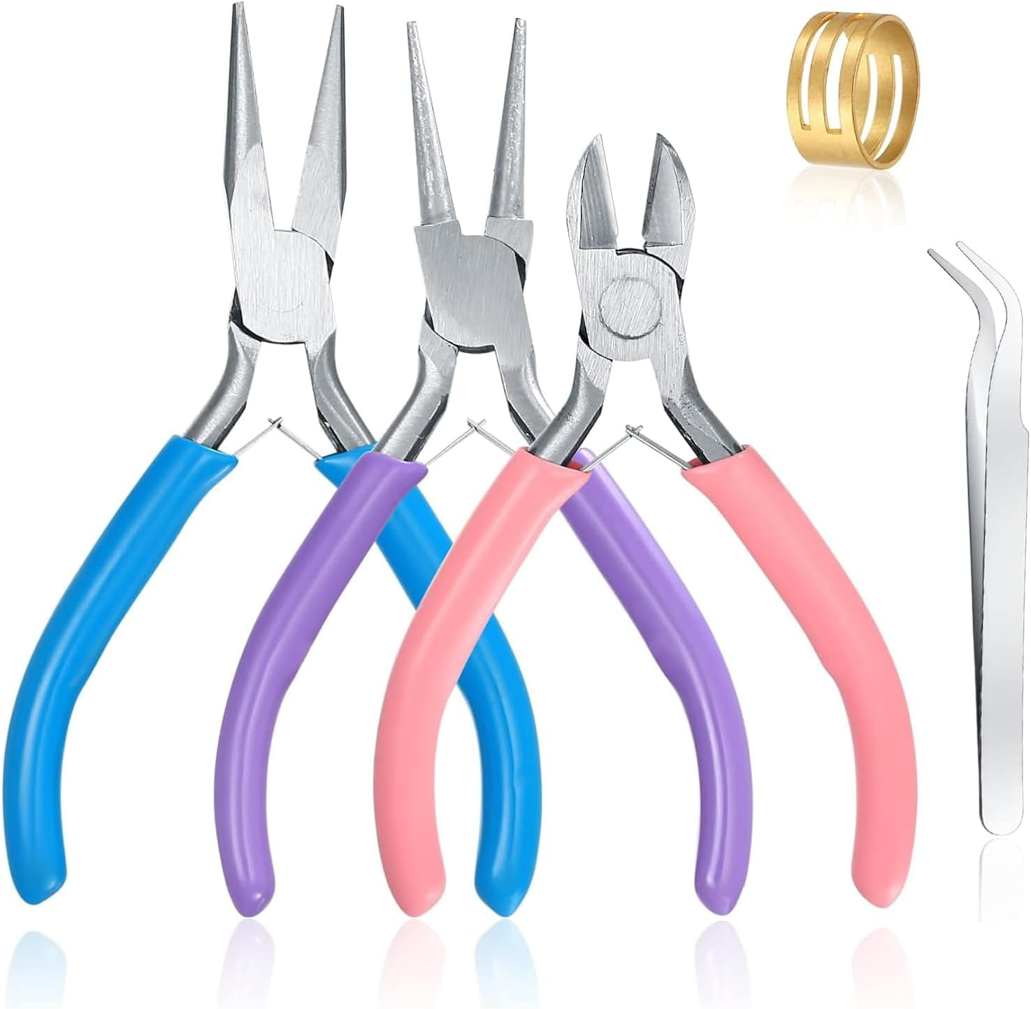 Jewelry Pliers Set, Jewelry Making Tools Pliers Kit, Wire Cutters ...