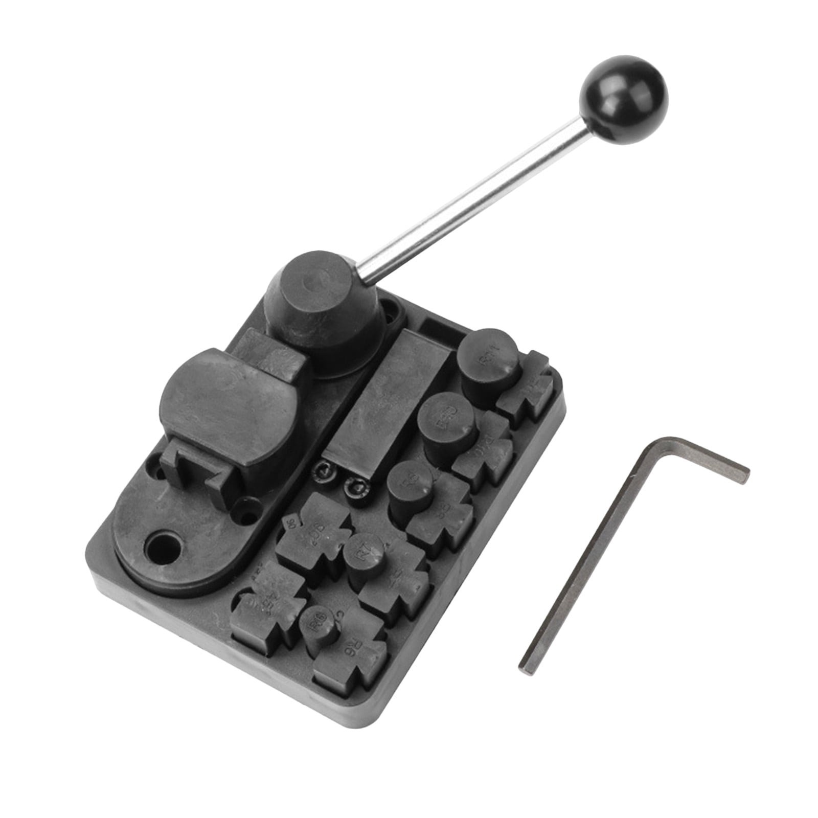 Jewelry Ring Bender Kit Metal Forming Pliers Rotating Handle 360 ...