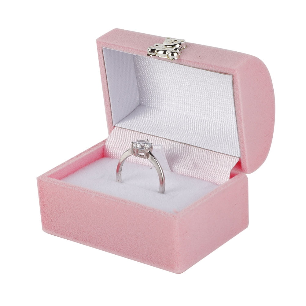 Jewelry Ring Box Case Pendant Gift Storage Display Organizer Accessory ...