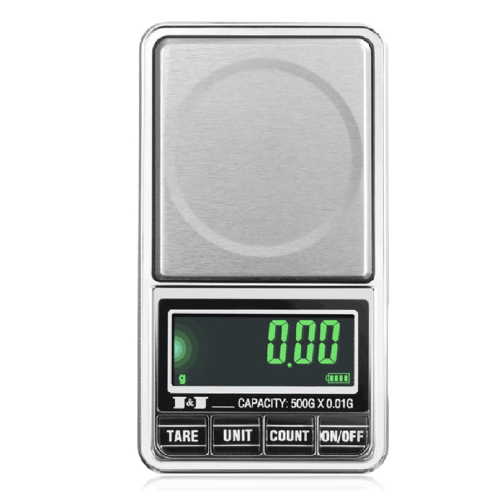 Jewelry Scale Weigh Precision Digital Scale Pocket 1000g/0.1g Reloading ...