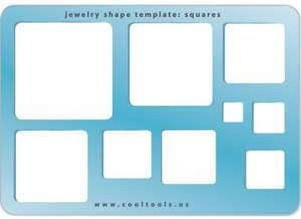 Jewelry Shape Template Squares - Walmart.com