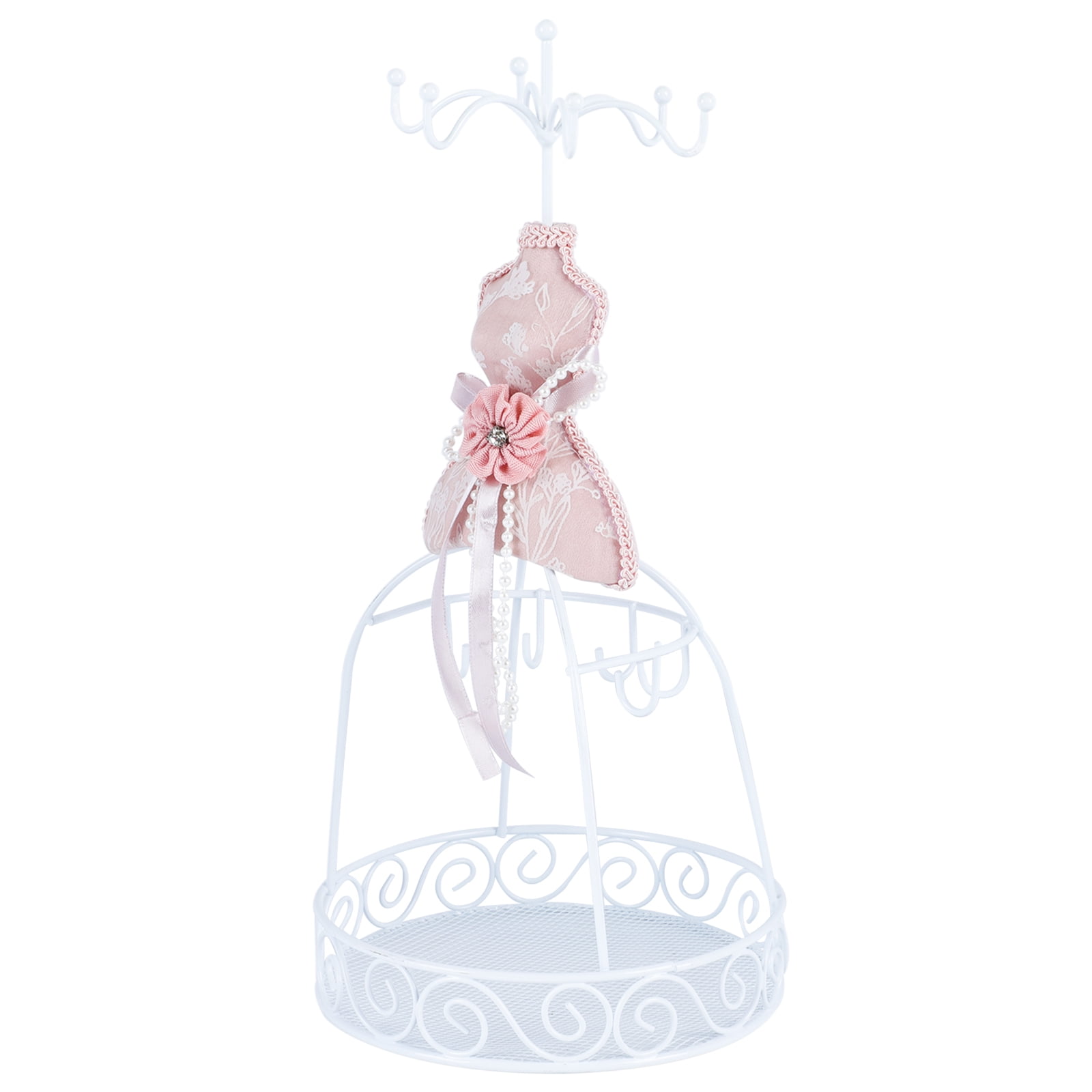 Pink Jewelry Storage Rack for Rings and Small Trinkets Resin Iron ...