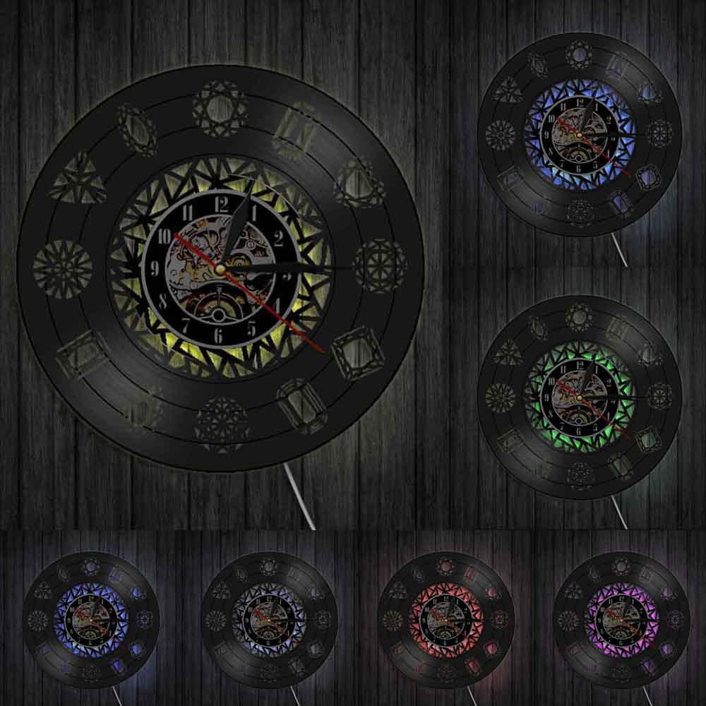 Jewelry Shop Diamond Wall Art Wall Clock Crystal Gems Stones Rocks ...