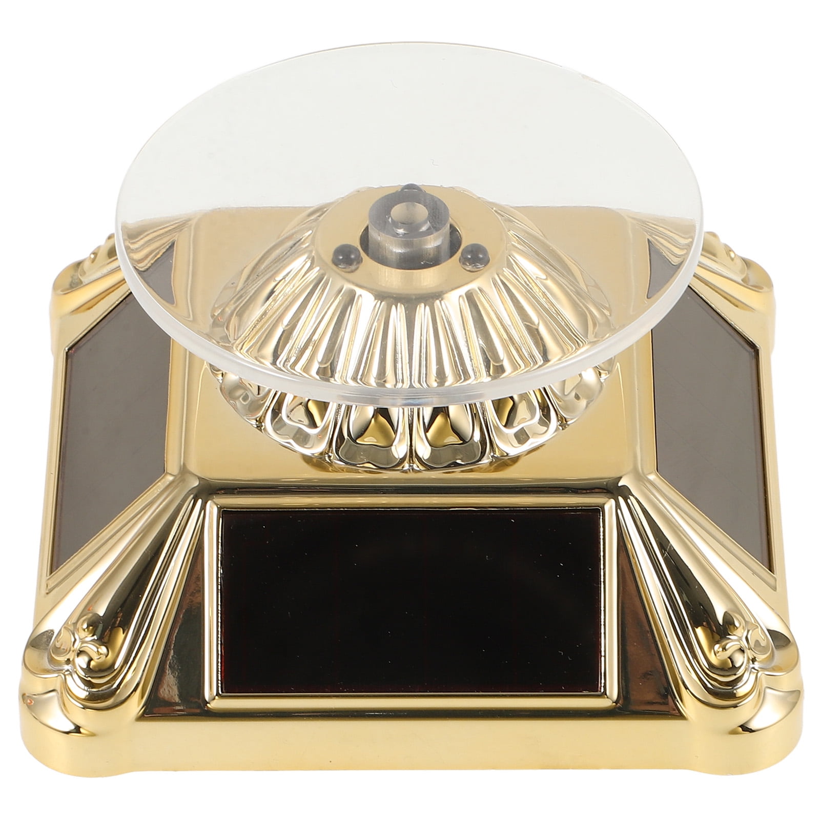 Jewelry Spinner Lazy Turntable Carousel Golden Color Display Stand ...