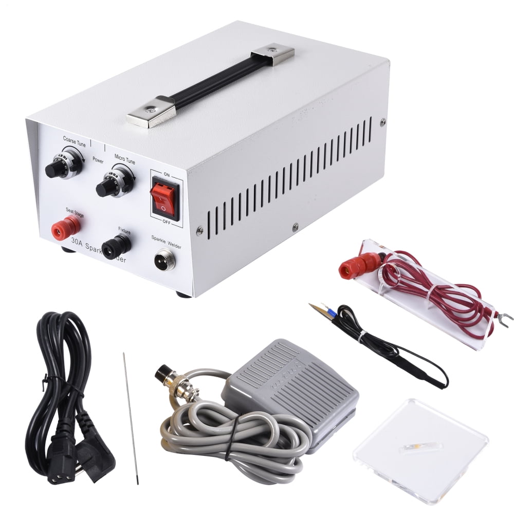 Jewelry Spot Welder, Pulse Sparkle Spot Welder 110V 30A Portable Spot ...