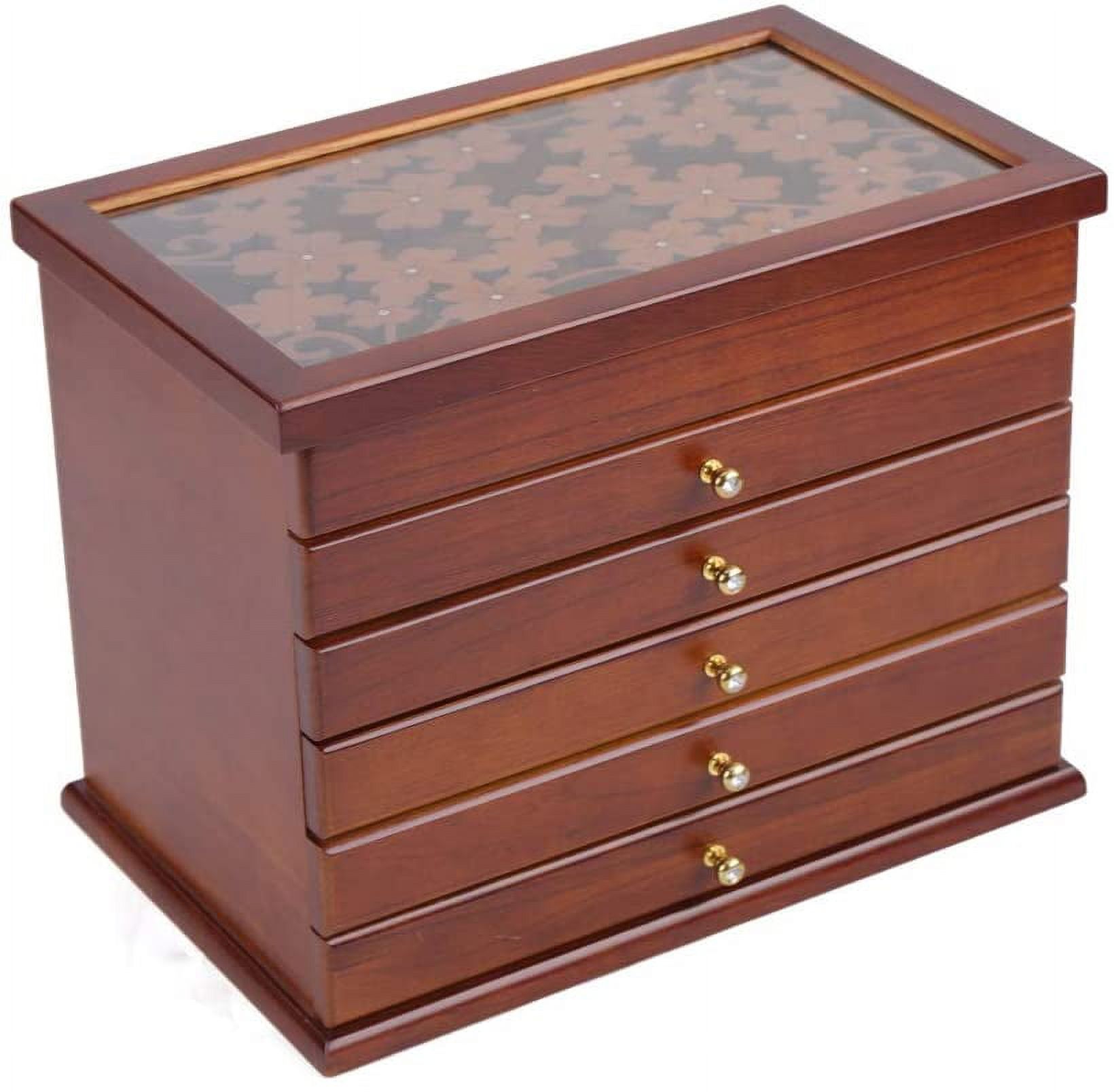 Jewelry Storage Organizer, 6 Layers with 5 Drawers Large Jewelry ...
