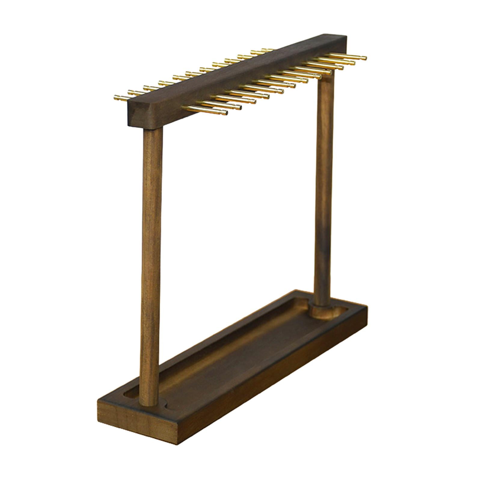 Jewelry Storage Shelf,Jewelry Organizer Display Stand Wooden with Hook ...