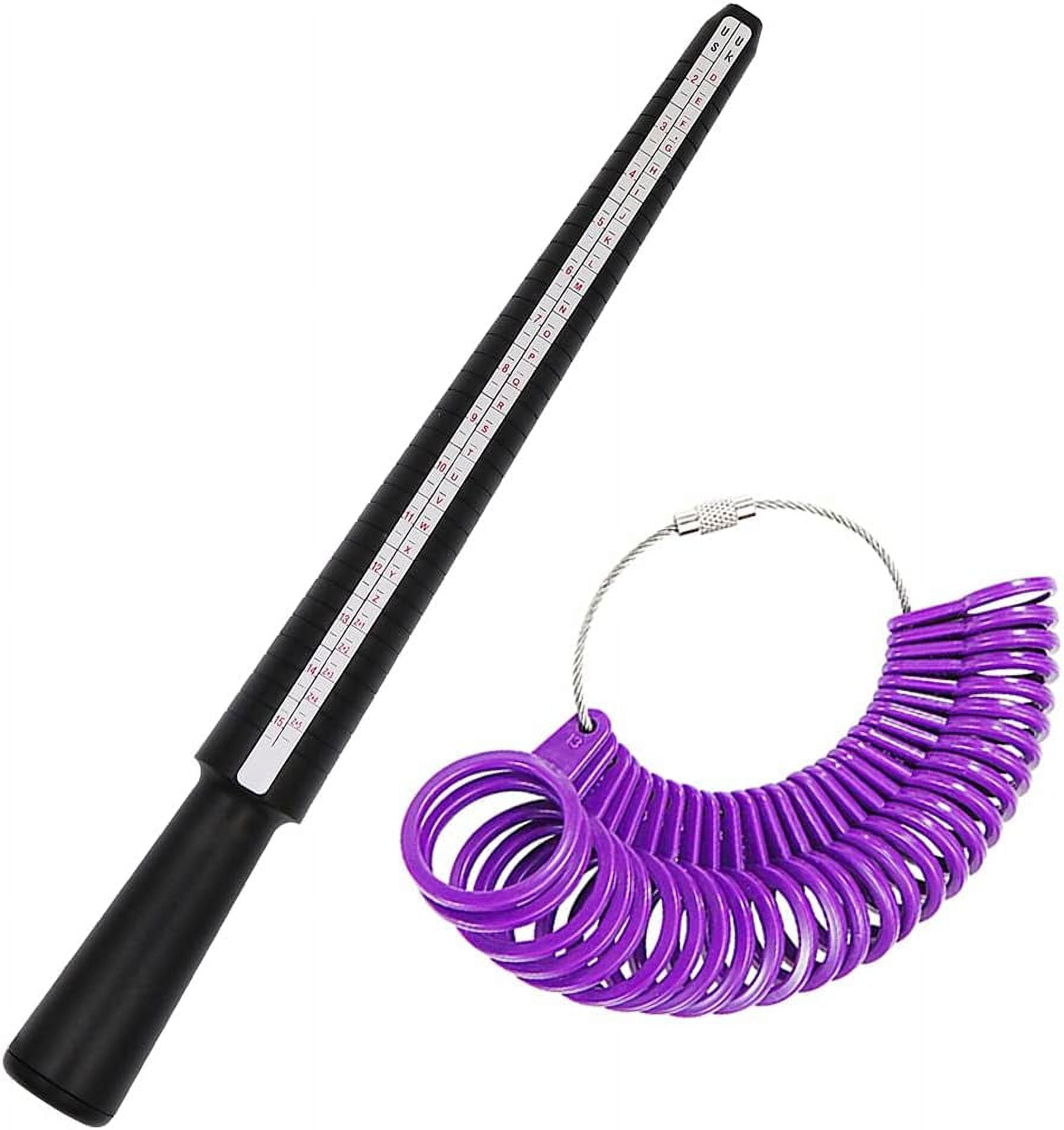Jewelry Tool New US UK Plastic Standard Finger Ring Gauge Sizer Stick ...