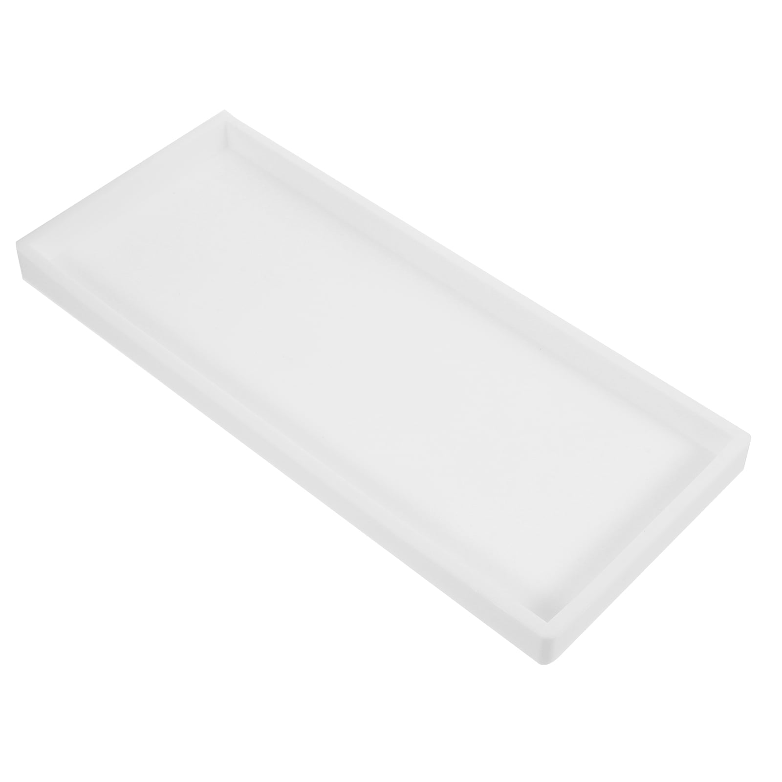 Jewelry Tray Bathroom Vanity Trays for Counter Silicone Rectangle ...