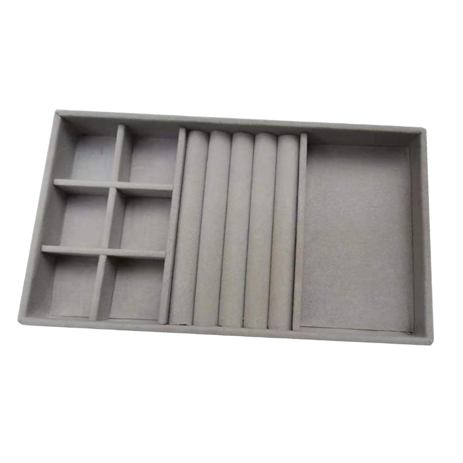 Jewelry Tray Jewellery Drawer Organiser for Bangle Earring Large ...