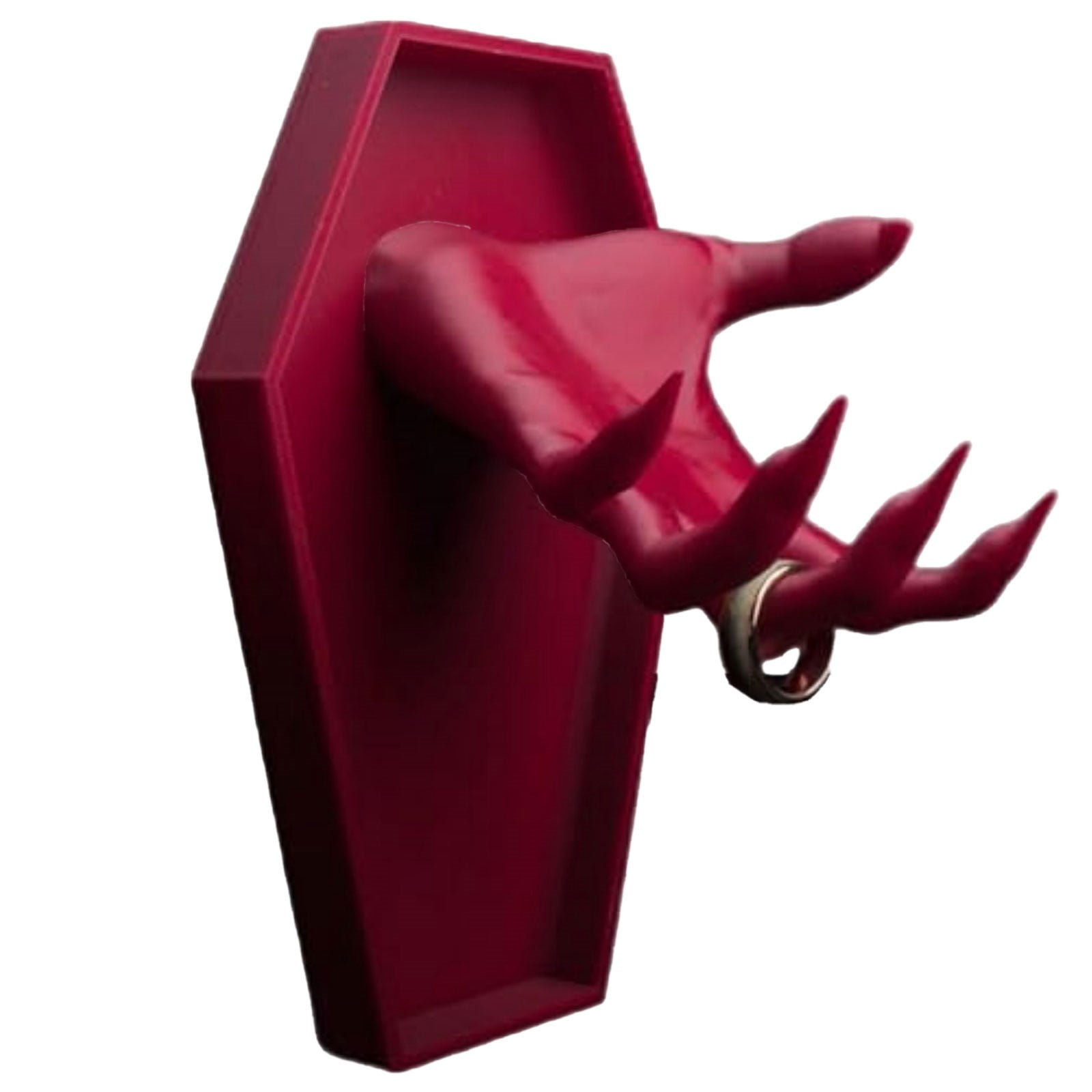 From Jewelry Trays 3D Printed Monstrous Hand Jewelry Display Tray Ring ...