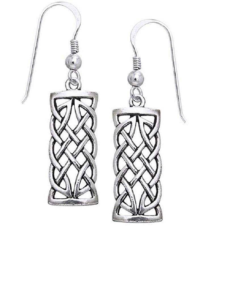 Jewelry Trends Sterling Silver Celtic Knot Dangle Earrings Symbol for ...
